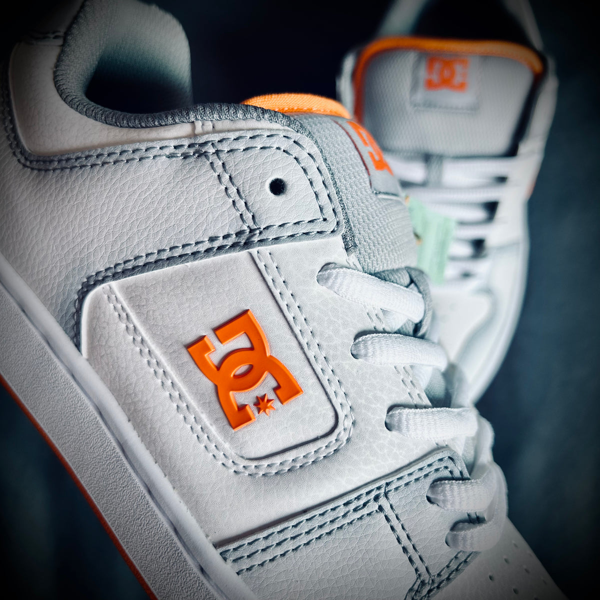 Tenis Dc Manteca Se White Grey Orange – Warehouse Footwear